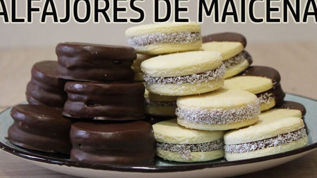 Delicias Argentinas: Receta De Alfajores De Maicena Bañados En Chocolate