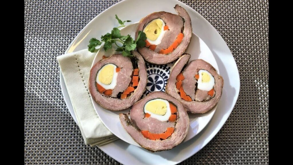 Delicioso Arrollado De Matambre Al Horno: Receta Argentina Tradicional