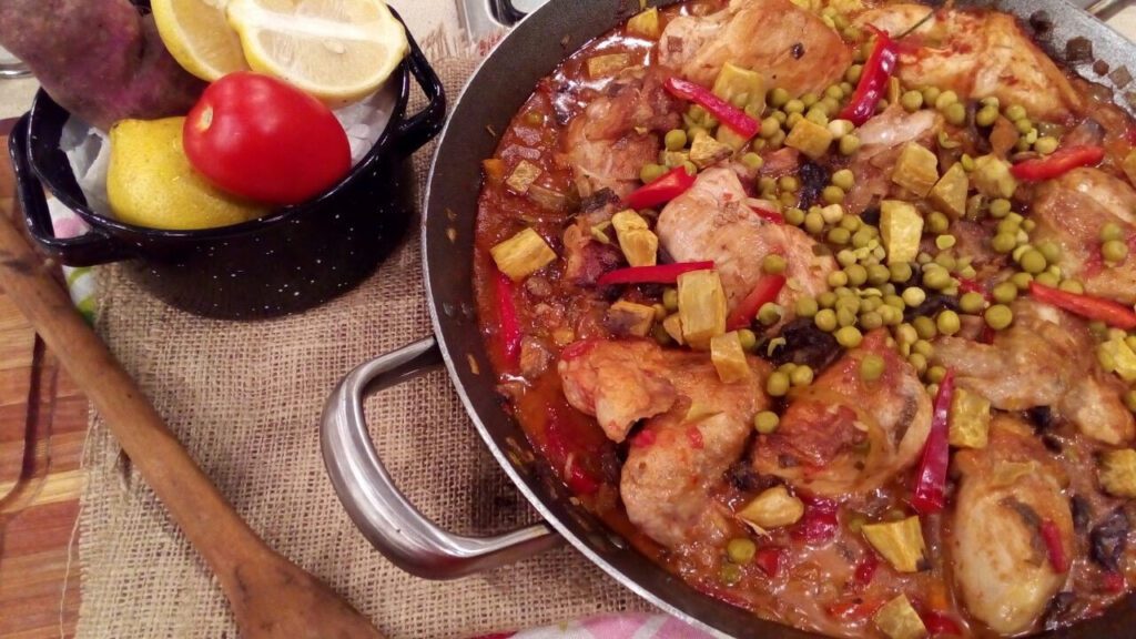 Cómo Preparar Pollo Al Disco Con Vino Blanco Al Estilo De Cocineros ...