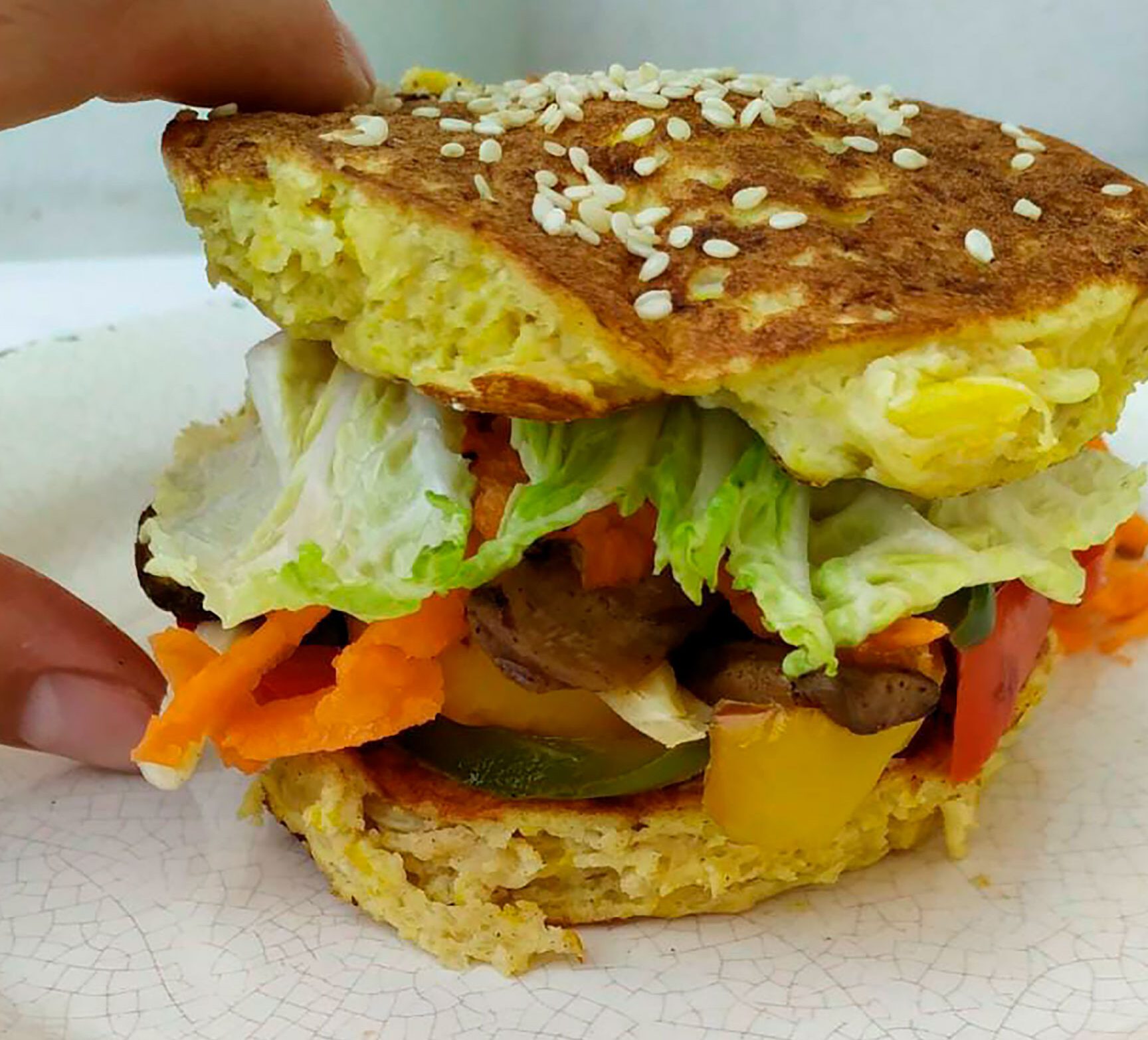 Sándwich Vegetariano Y De Pollo: Una Deliciosa Fusión Para Los Amantes ...