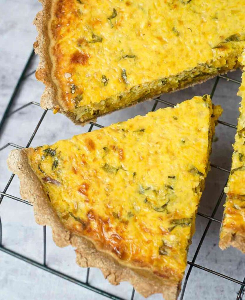 Tarta Integral De Verduras Vegetariana Con Escabeche De Porotos: ¡una ...